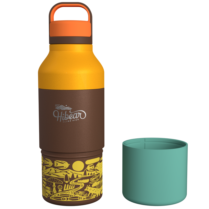 Ecoptopia - All-Day Adventure Flask, Craft any beverage, anywhere. – Hibear